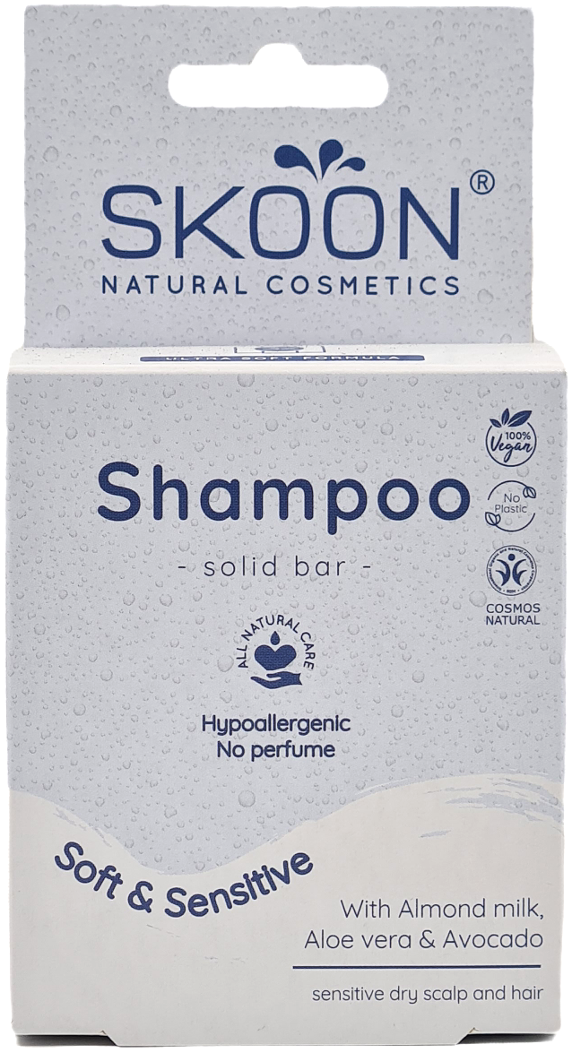 SKOON Shampoo bar Hypoallergenic Soft&Sensitive – Skoon Cosmetics